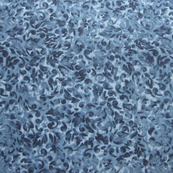 Ocean Blue Cotton Fabric Timeless Treasure | Etsy