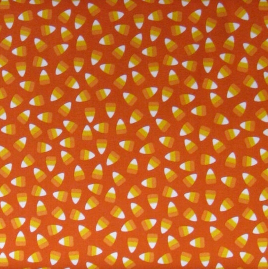 Halloween Candy Corn Cotton Fabric, Studio E, Slime Time,fabric by the ...