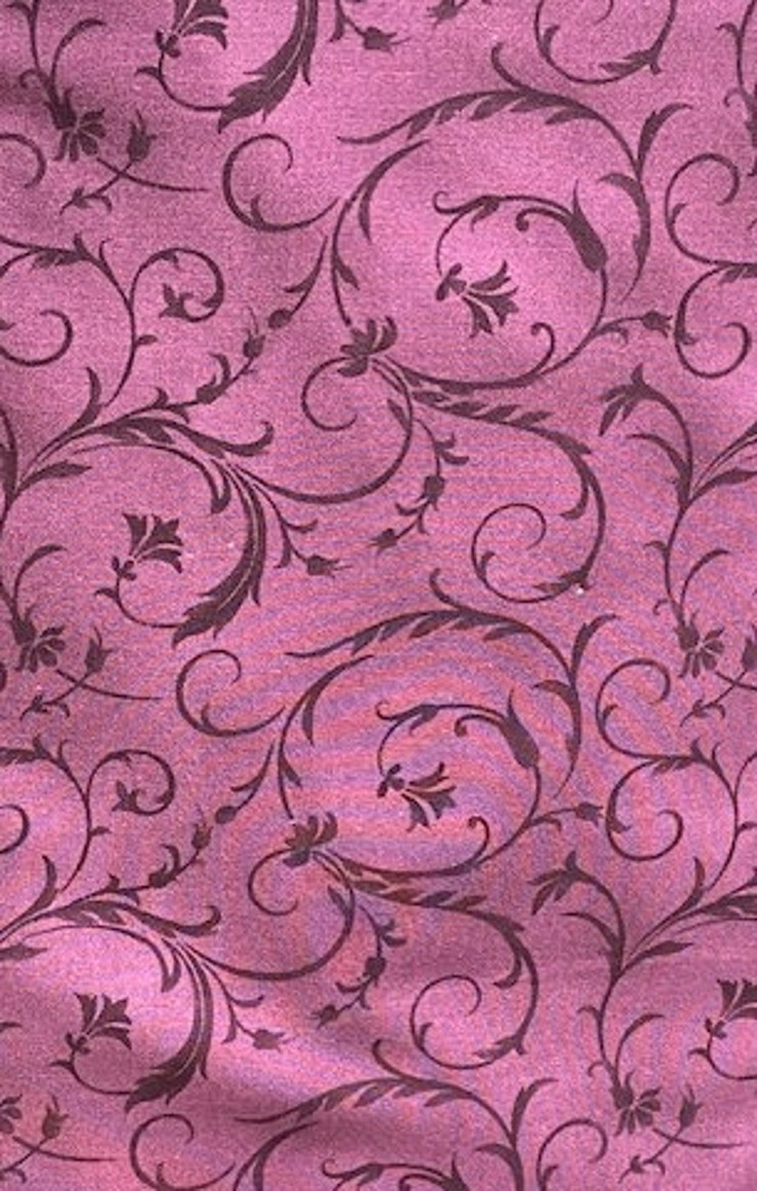 Purple Wide Quilt Backing Cotton Fabric- Elegant Swirl Wide Backing ...