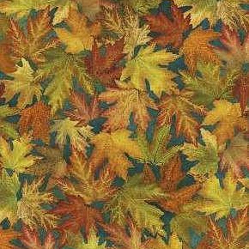 Autumn Leaves Quilt - Etsy
