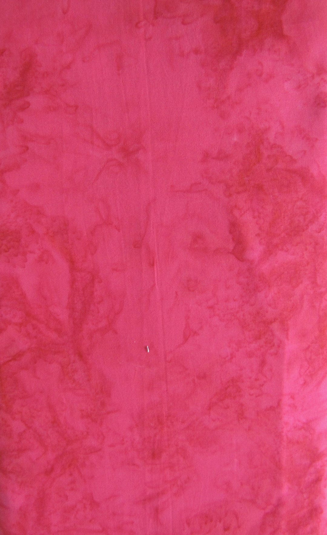 Bright Red Mottled Batik Cotton Fabric - Princess Mirah , Mottles Tonal ...