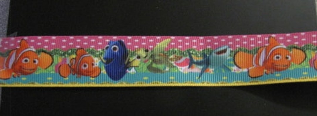 Nemo Grosgrain Ribbon, 7/8, by the Yard - Etsy