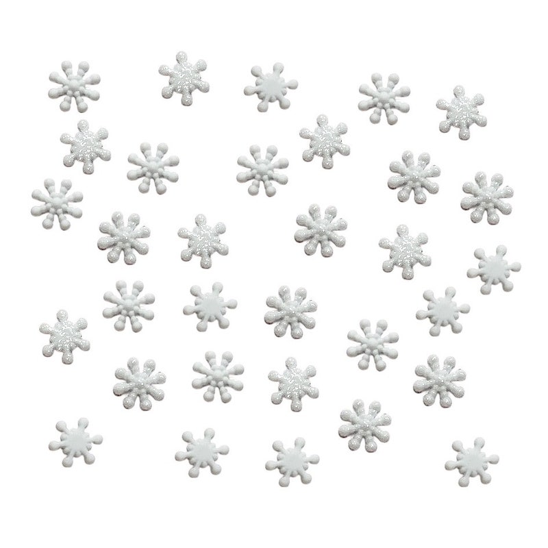 Snowflakes Buttons - Etsy