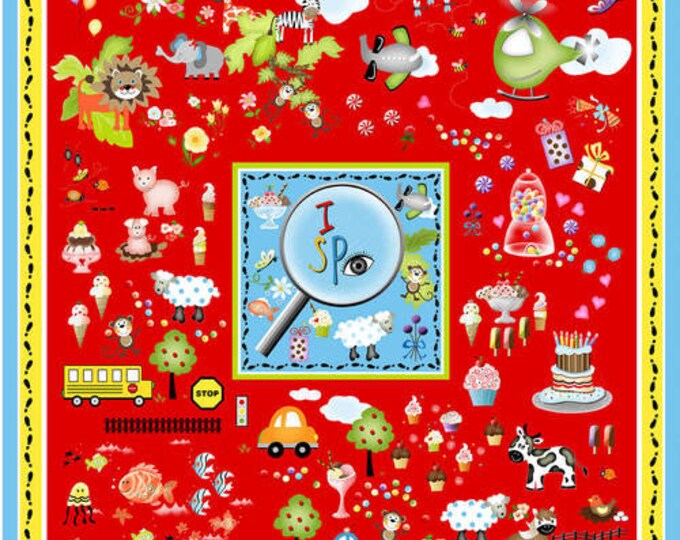 I Spy Quilt Panel by Dana Brooks for Henry Glass - Etsy