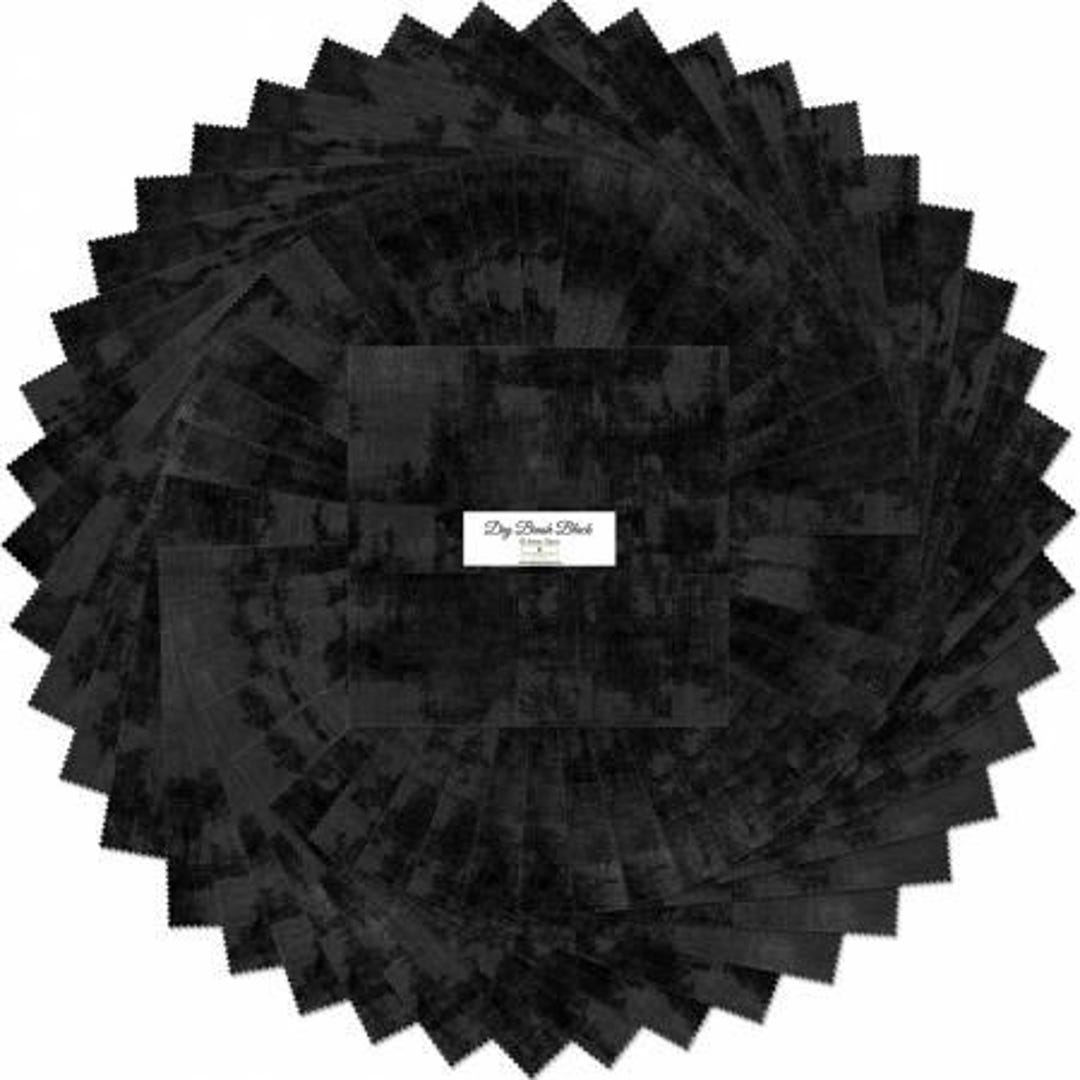 Layer Cakes Quilting Precuts Bundle - Black 10in Squares - 42 Pieces ...