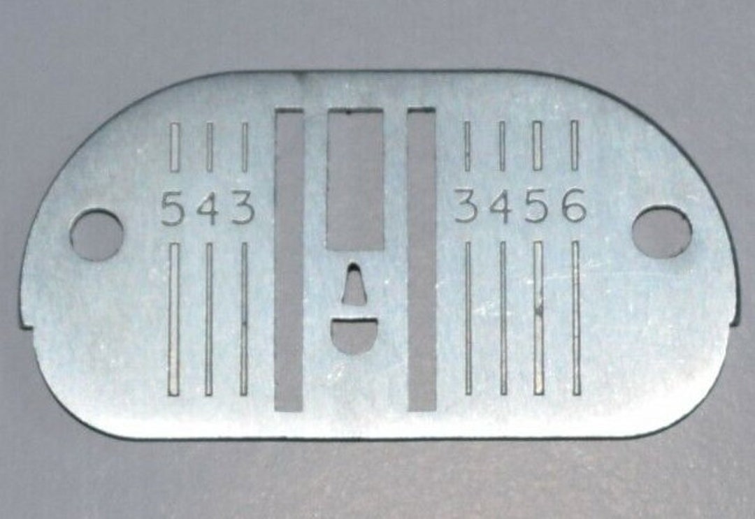 Singer Chain and Straight Stitch Needle Plate, 900 920 Futura, Metal ...