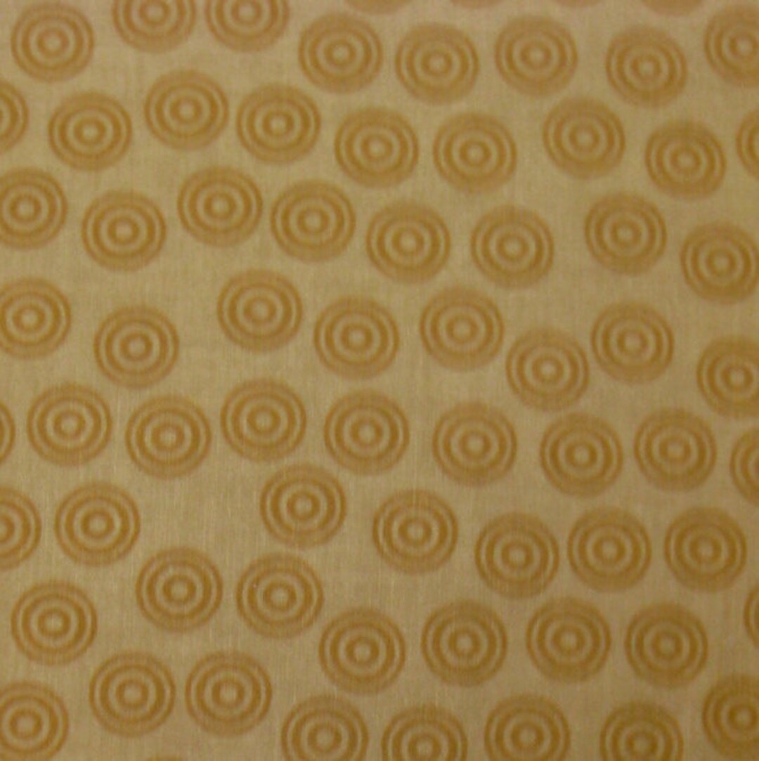 Brown Circle Fabric, Playball, Riley Blank, by the Yard - Etsy