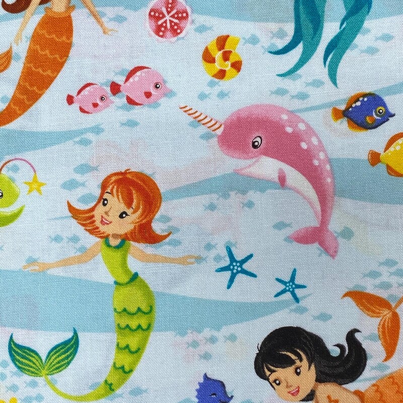 Mermaid Quilt Fabric - Etsy