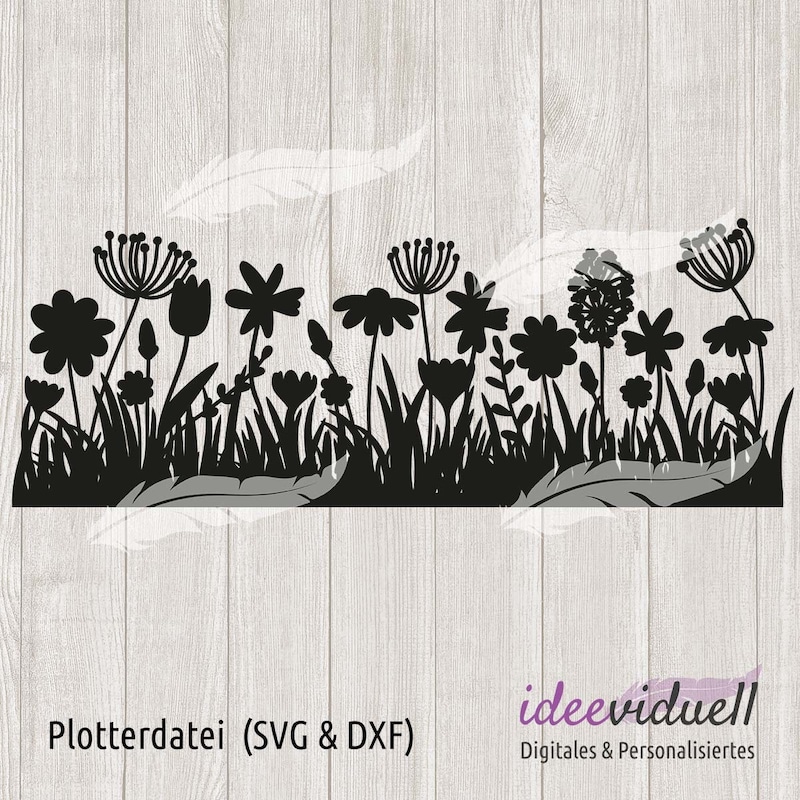 Plotterdatei blume blumen - Etsy.de