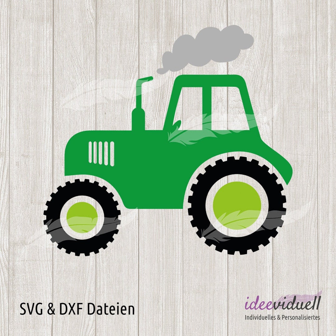 Tractor Trekker Farm Plotter File SVG DXF Download - Etsy