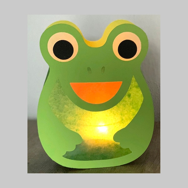Frog Lantern - Etsy