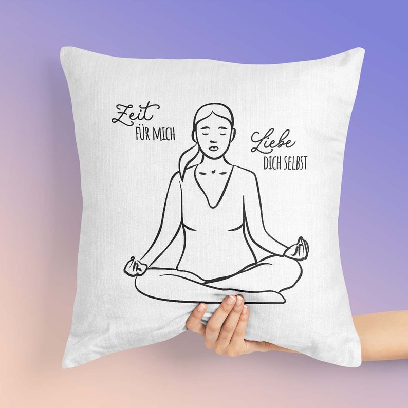 Frau Yoga Selbstliebe Plotterdatei SVG DXF Download - Etsy.de