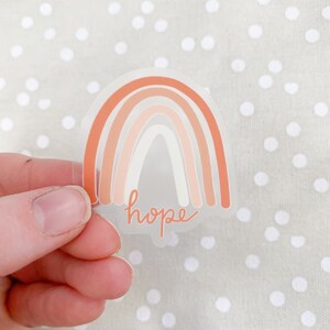 Hope Rainbow Sticker - Etsy