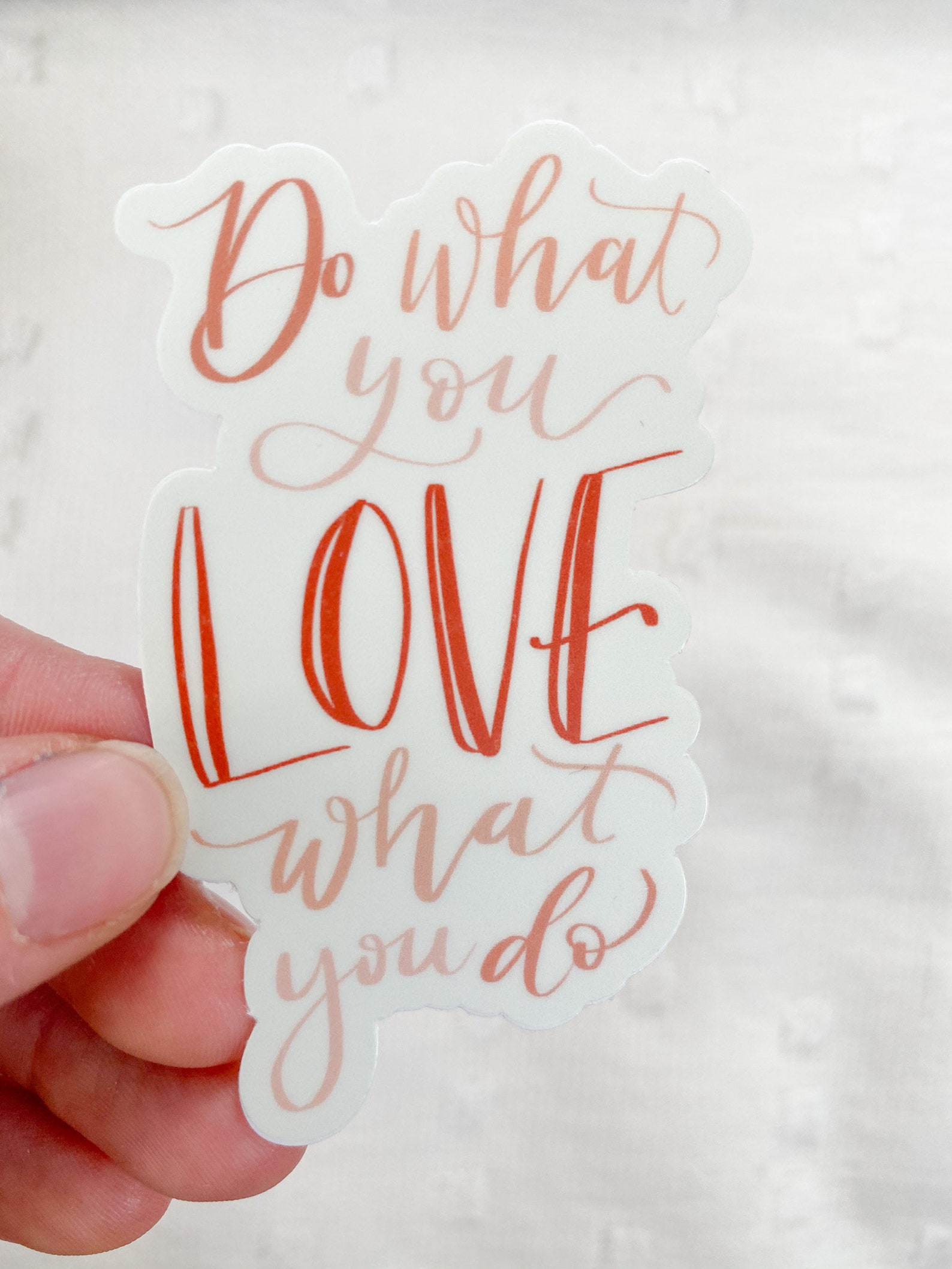 Do What You Love Sticker - Etsy