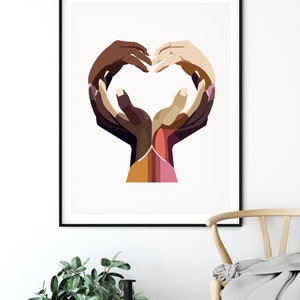 Unity in Diversity, Printable Art, Wall Decor, Wall Art, Classroom ...