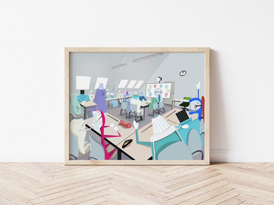 Pediatric Dentist Decor, Printable Dental Art, Dental Office Posters ...