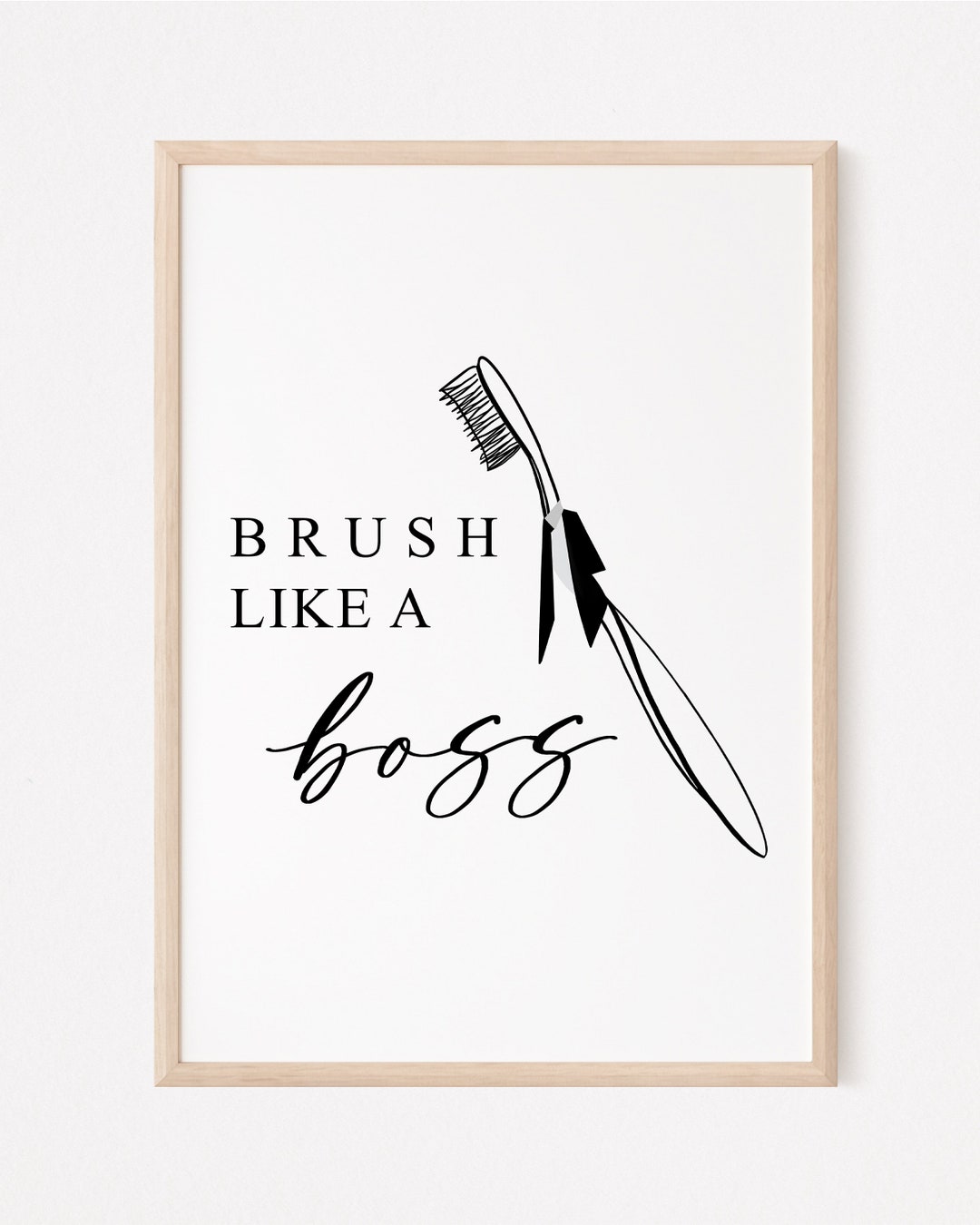 Minimalist Dentist Line Art, Digital Download, Dental Artwork, Dental ...