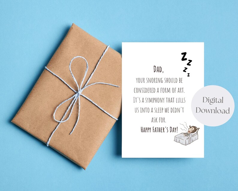 Printable Fathers Day Card Instant Download 5x7 Card Funny - Etsy