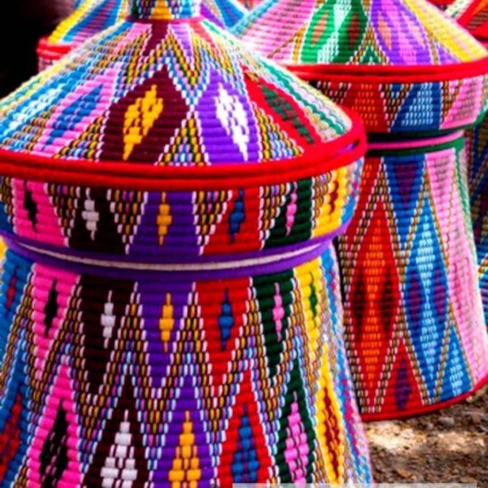 Mesob / Ethiopian Mesob / Eritrean mesob / handwoven basket / | Etsy
