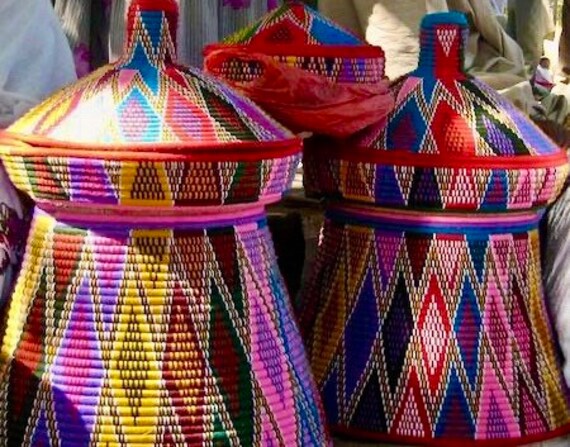 Mesob / Ethiopian Mesob / Eritrean mesob / handwoven basket / | Etsy