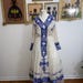 Blue Ethiopian Traditional Dress / Eritrean Zuria / Modern Habesha ...