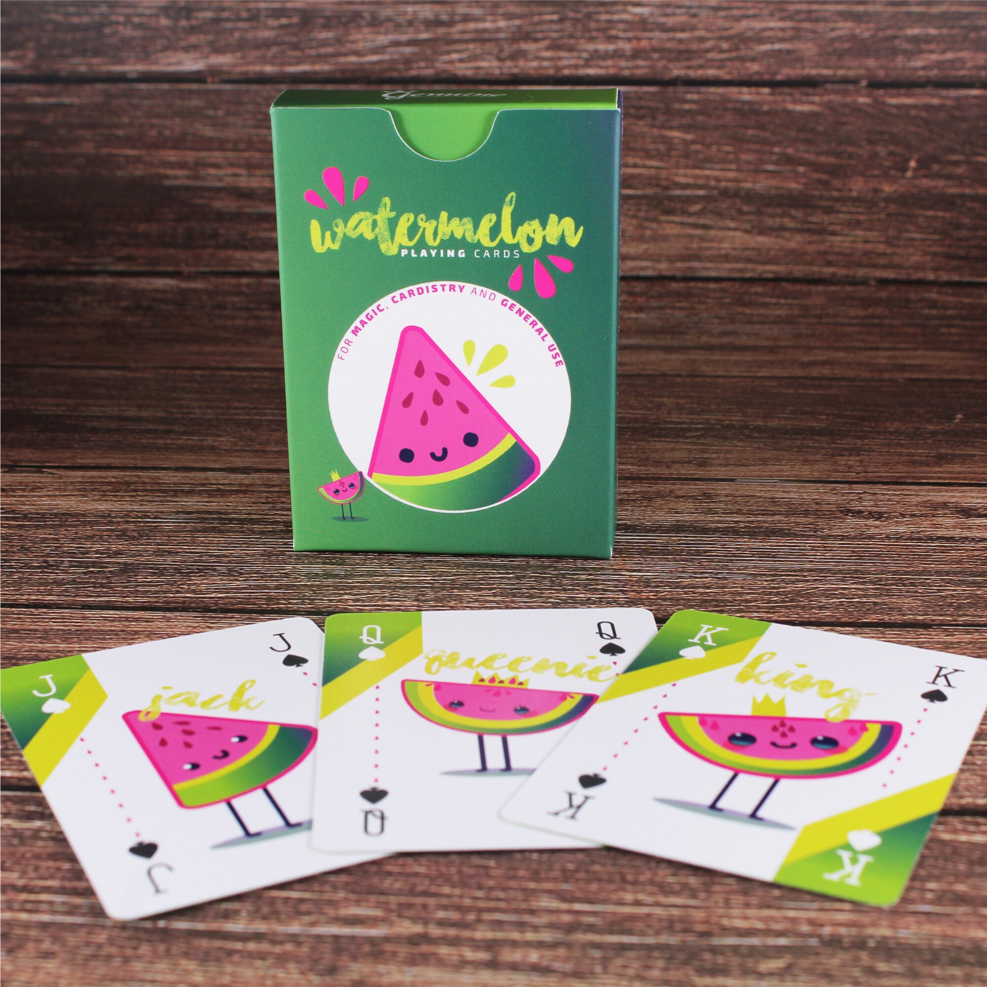 Watermelon Playing Cards - Perfect for Gifts, Games & Decor - Etsy