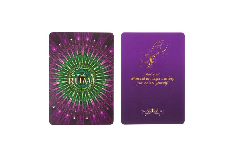 56 Cards | the Wisdom of Rumi Inspirational Message Cards ...