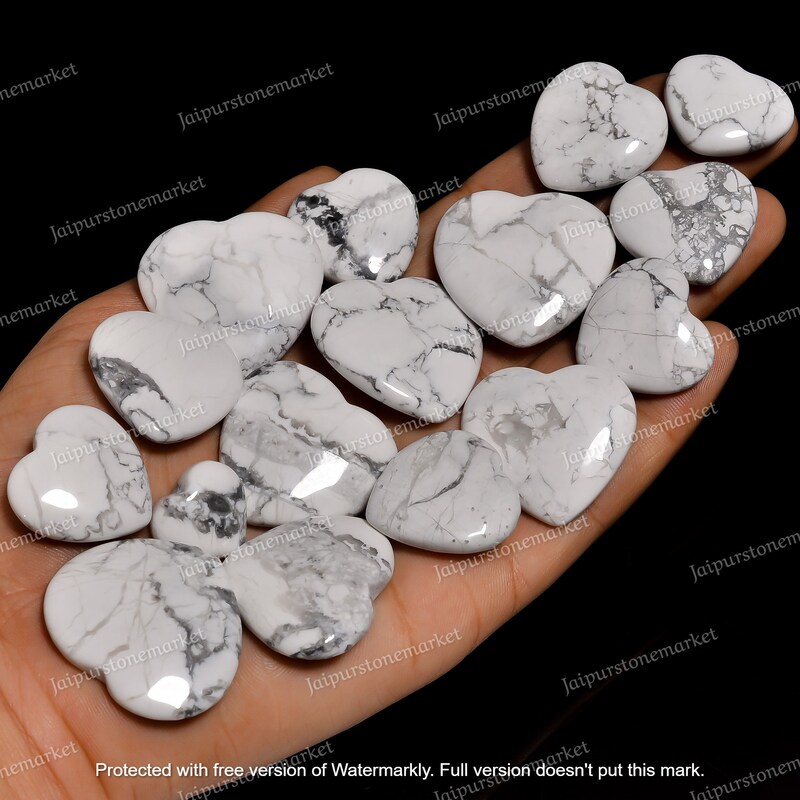 Howlite Crystal - Etsy