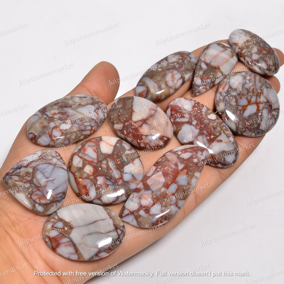 Natural Que Sera Stone Cabochon Llanite Crystal Healing Wholesale ...