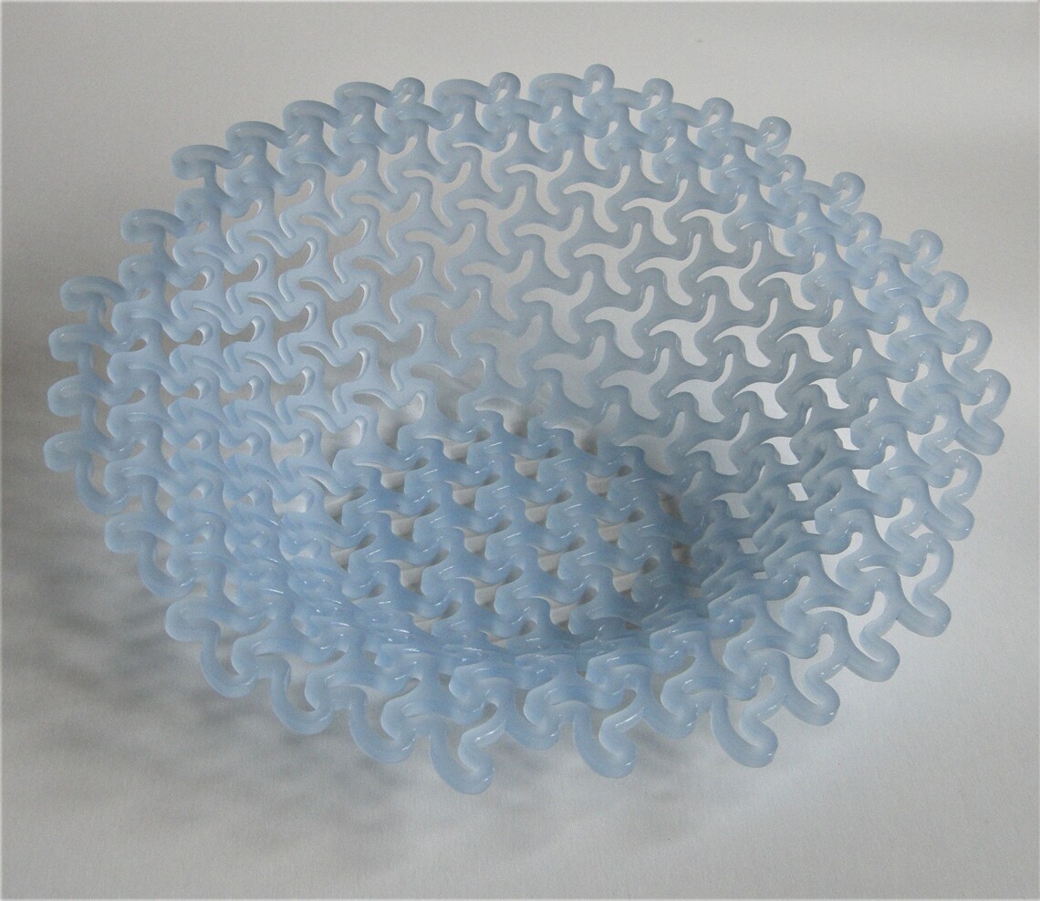 Acrylic Decorative Bowl With Patterned Cuts Modern Bowl Bowl - Etsy