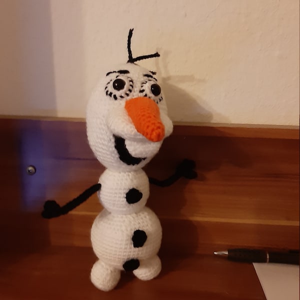 Crochet Olaf Pattern - Etsy