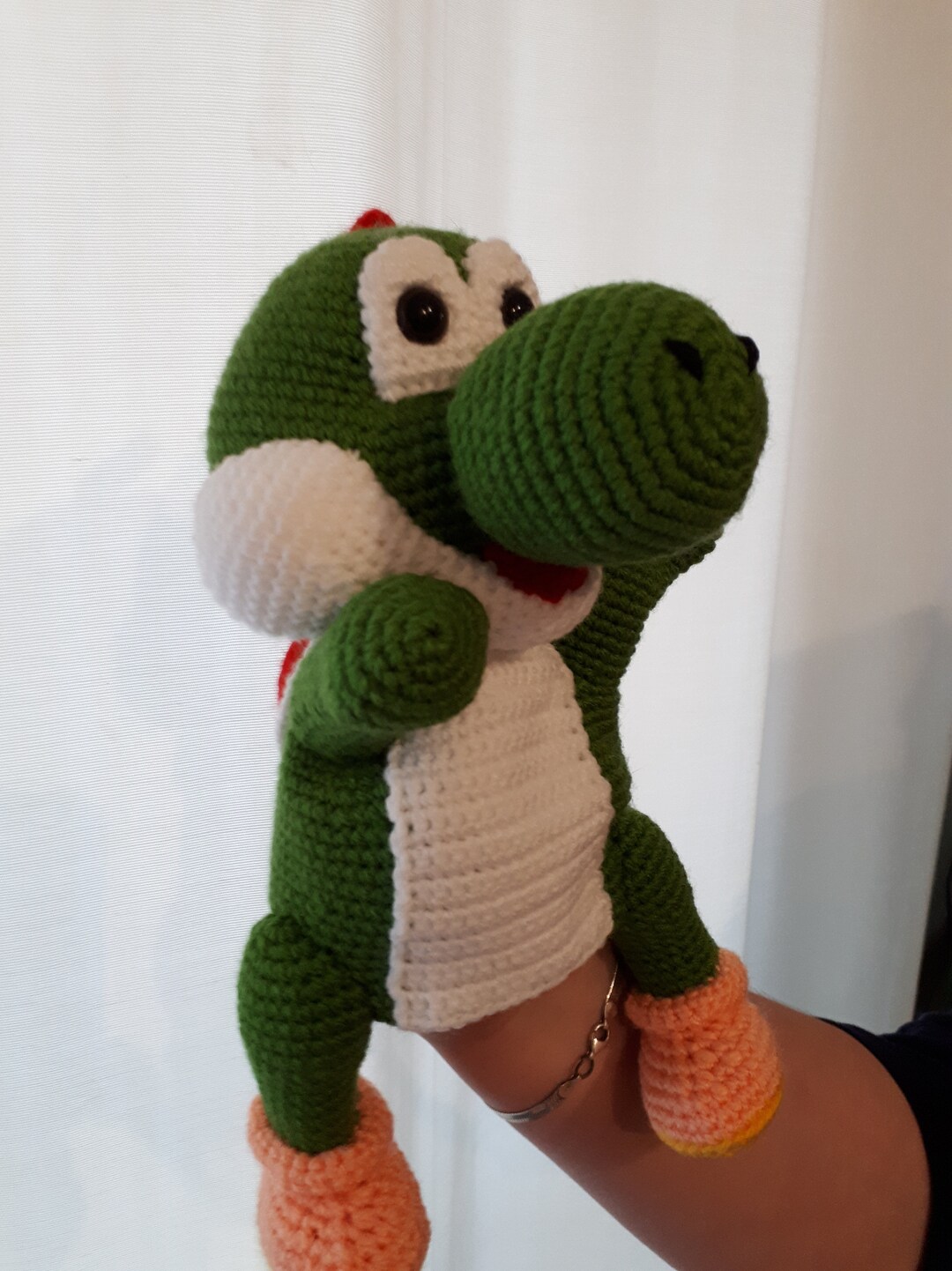 Crochet Pattern German Yoshi Hand Puppet - Etsy