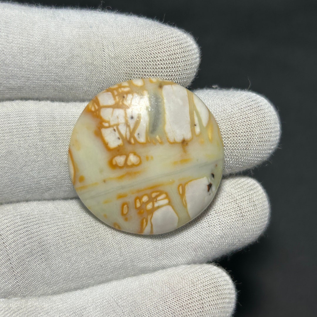 Very Rare Picasso Japer Gemstone, Handmade Picasso Jasper Cabochon ...