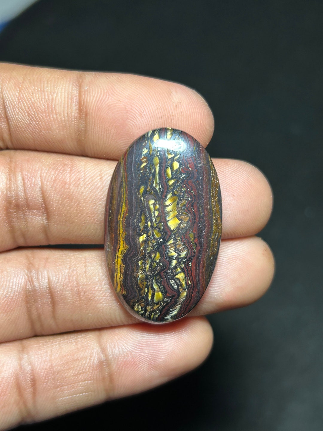 Iron Tiger Cabochons, Iron Tiger Gemstone, Iron Tiger Loose Stone, Iron ...