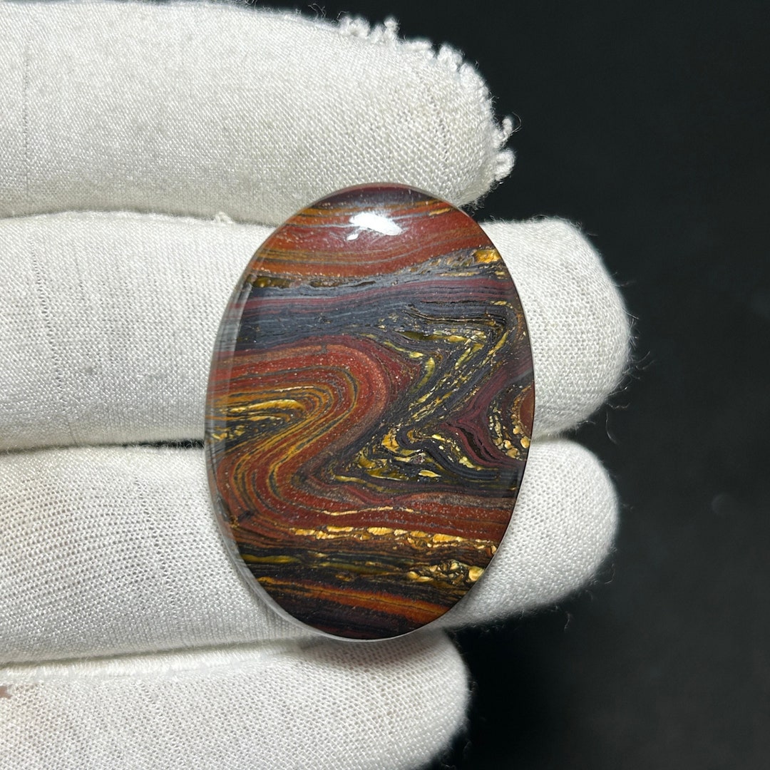 Amazing Quality Iron Tiger Gemstone Natural Iron Tiger Cabochons ...