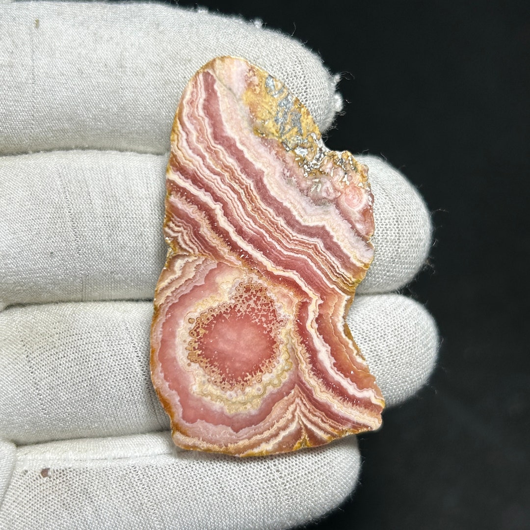 High Grade Rhodochrosite Polished Slabs, Pink Rhodochrosite Crystal ...