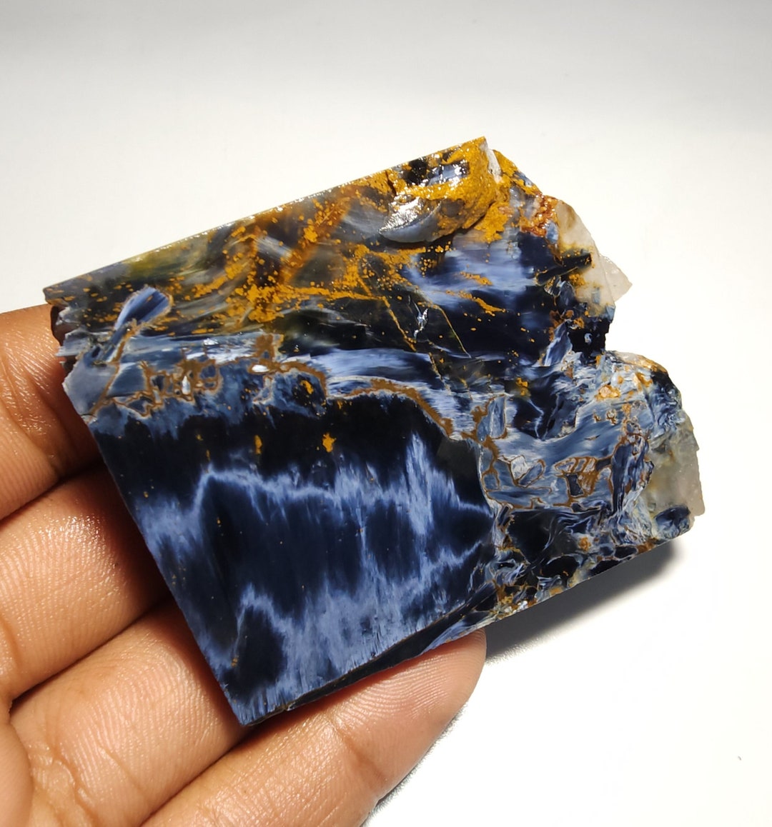 Pietersite Slab Natural Pietersite Rough Slab Pietersite - Etsy