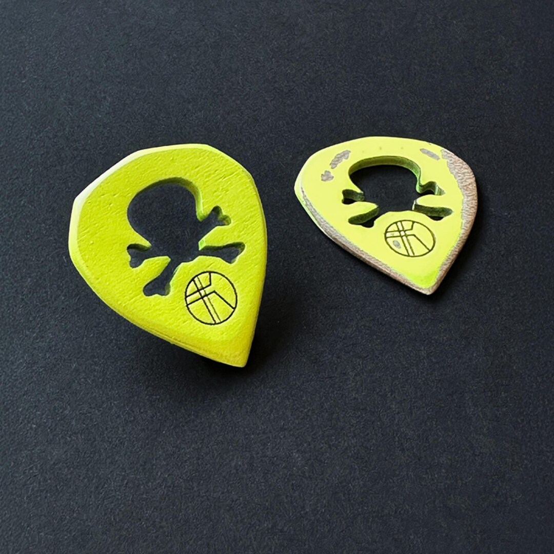 Guitar Pick Personalized, Gift for Musicians, Guitar Picks Made of Wood ...