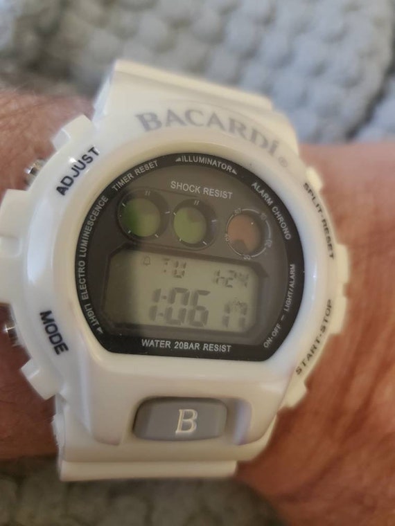 Bacardi pineapple rum. Sports watch , stop watch ,t… - Gem