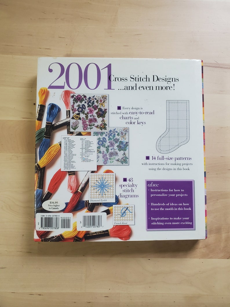 2001 Cross Stitch Ideas Cool Book - Etsy