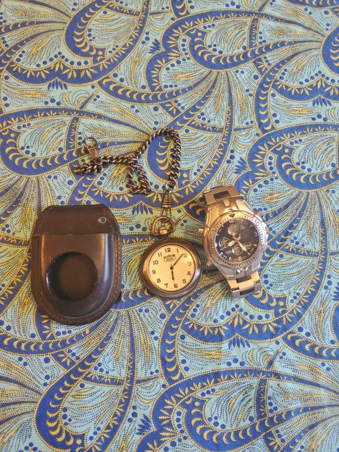 Route 66 Watches Set 1 Pocket and on Wristwatch Both Need New Batteries ...