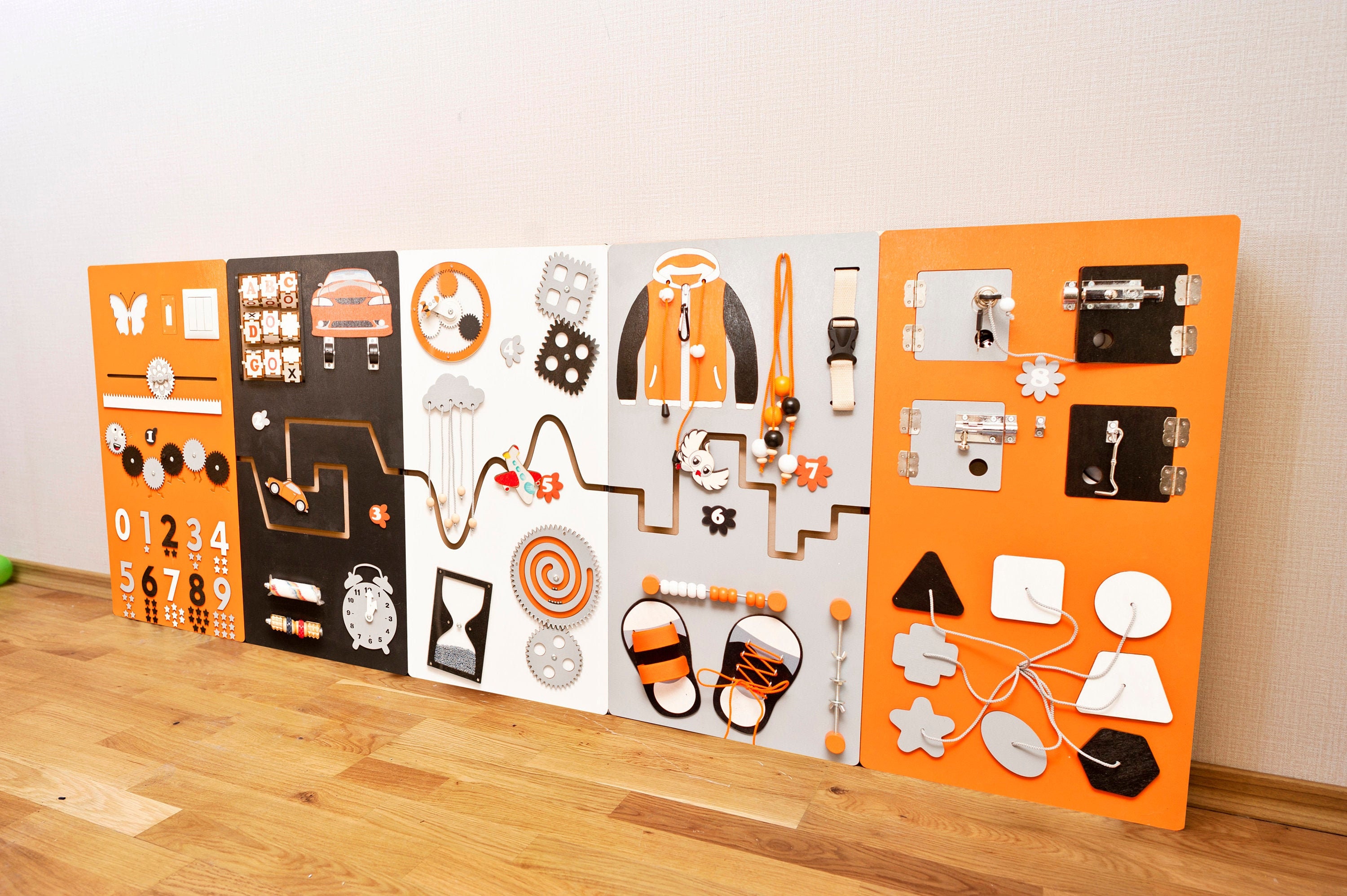 Sensory wall panel for indoor playground Tactile panel set for | Etsy