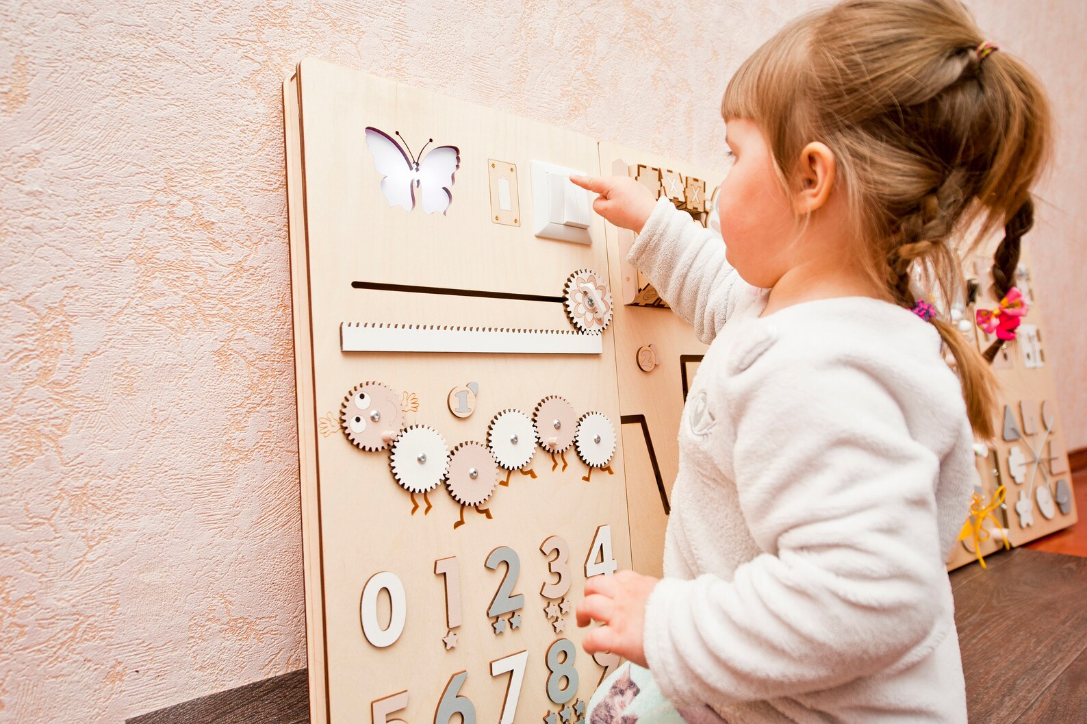 Learning wall panel for sensory room or preschool classroom in | Etsy