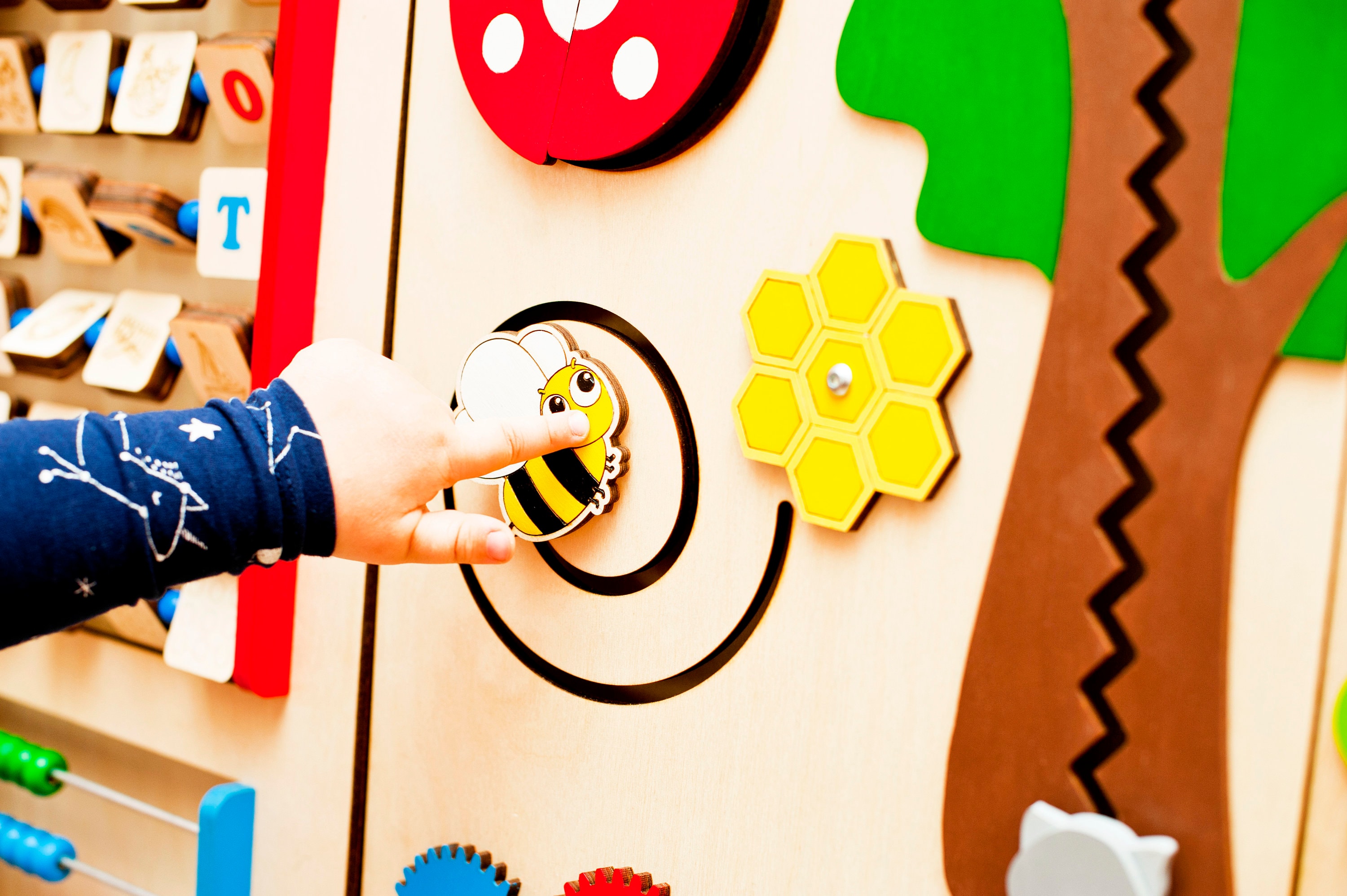 Office Toys Wall Sensory Panels Montessori Kids Playroom - Etsy