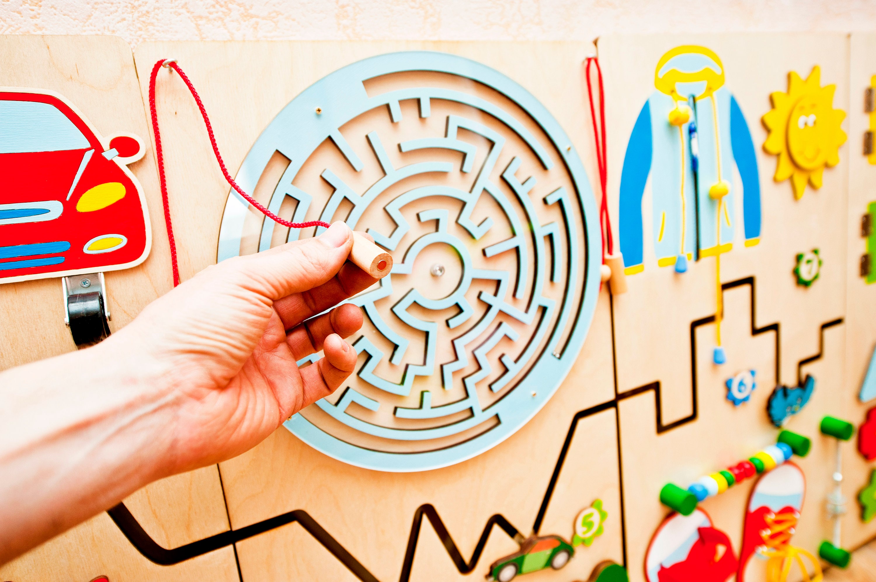 Office Toys Wall Sensory Panels Montessori Kids Playroom - Etsy