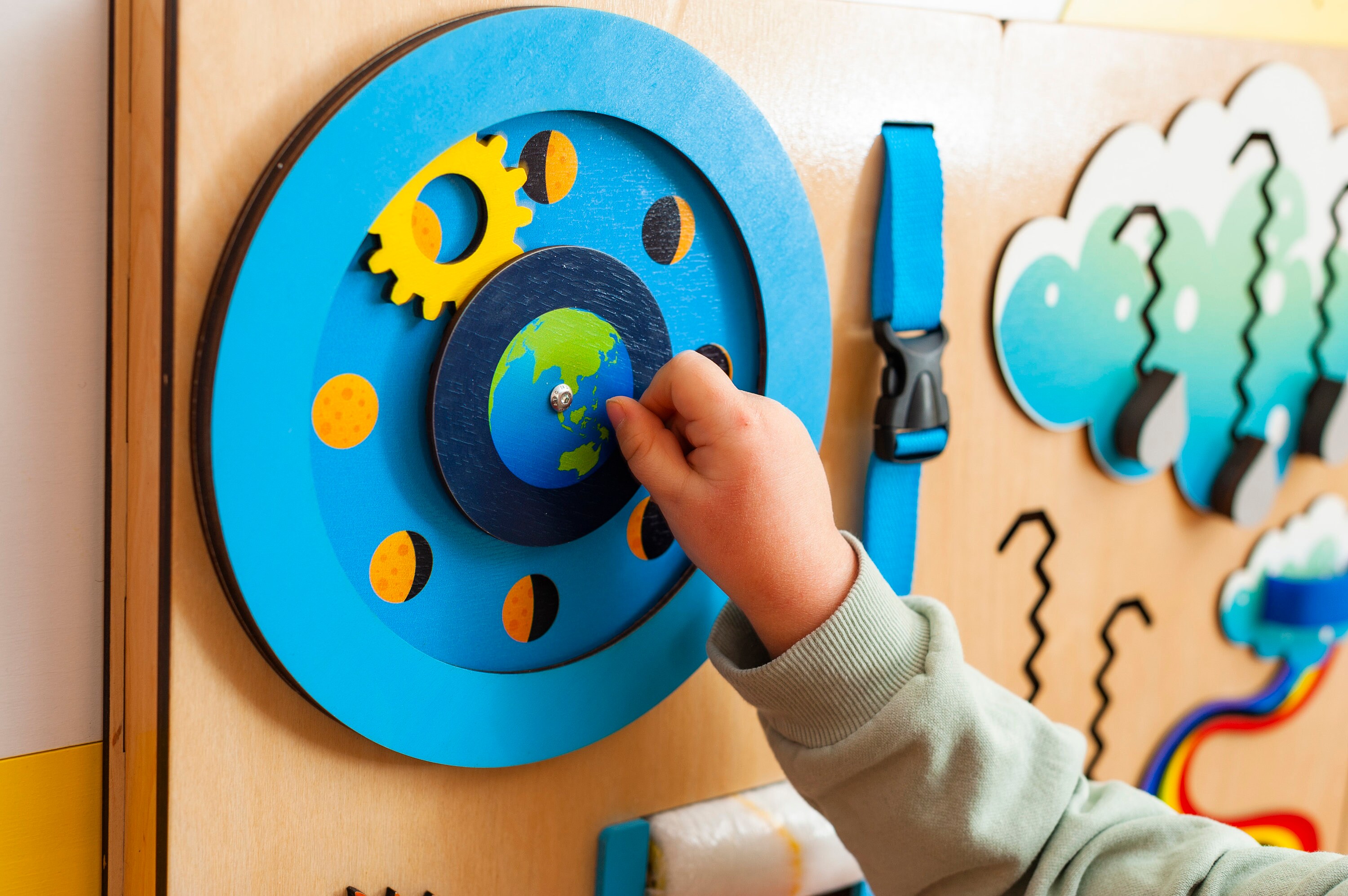 Large Wall Busy Board 6pcs Set Activity Wall for Play Room - Etsy