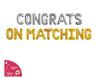 Congrats on Matching Banner Match Day Sign Med School Match Day ...