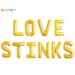 Love Stinks Balloon Banner | Anti Valentines Day Party Decor | Divorce ...