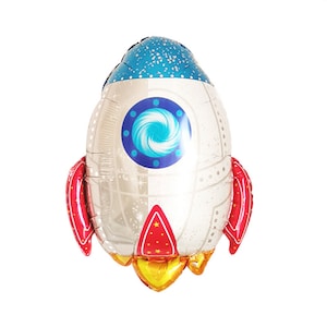Spaceship Balloon | Giant Rocket Astronaut Outer Space Themed Party ...