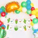 Llama and Cactus Party Bunting Banner Flag | Llama Fiesta Cactus Party ...